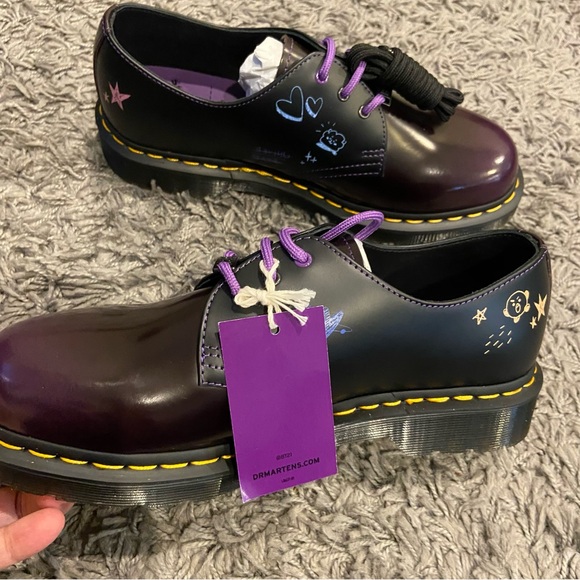 Dr. Martens | Shoes | Dr Martens New 461 Bt21 Leather Oxford Shoes Bt21 Characters Us M8 L9 ...